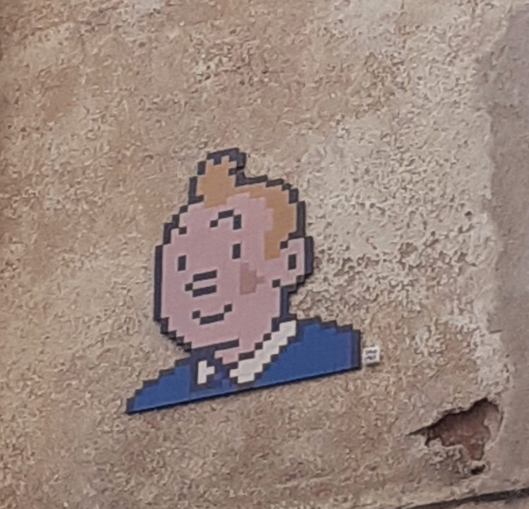 TAG LADY, parcours mosaïque - Marguerite La Rochelaise